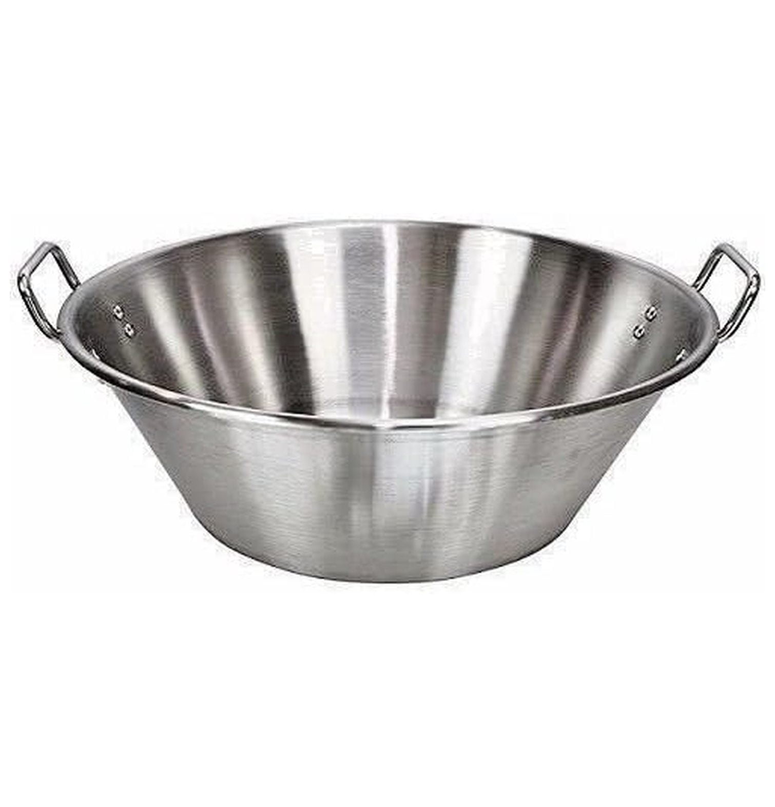Cazo Para Carnitas 16" Stainless Steel Wok Comal - Heavy Duty Mexican ...