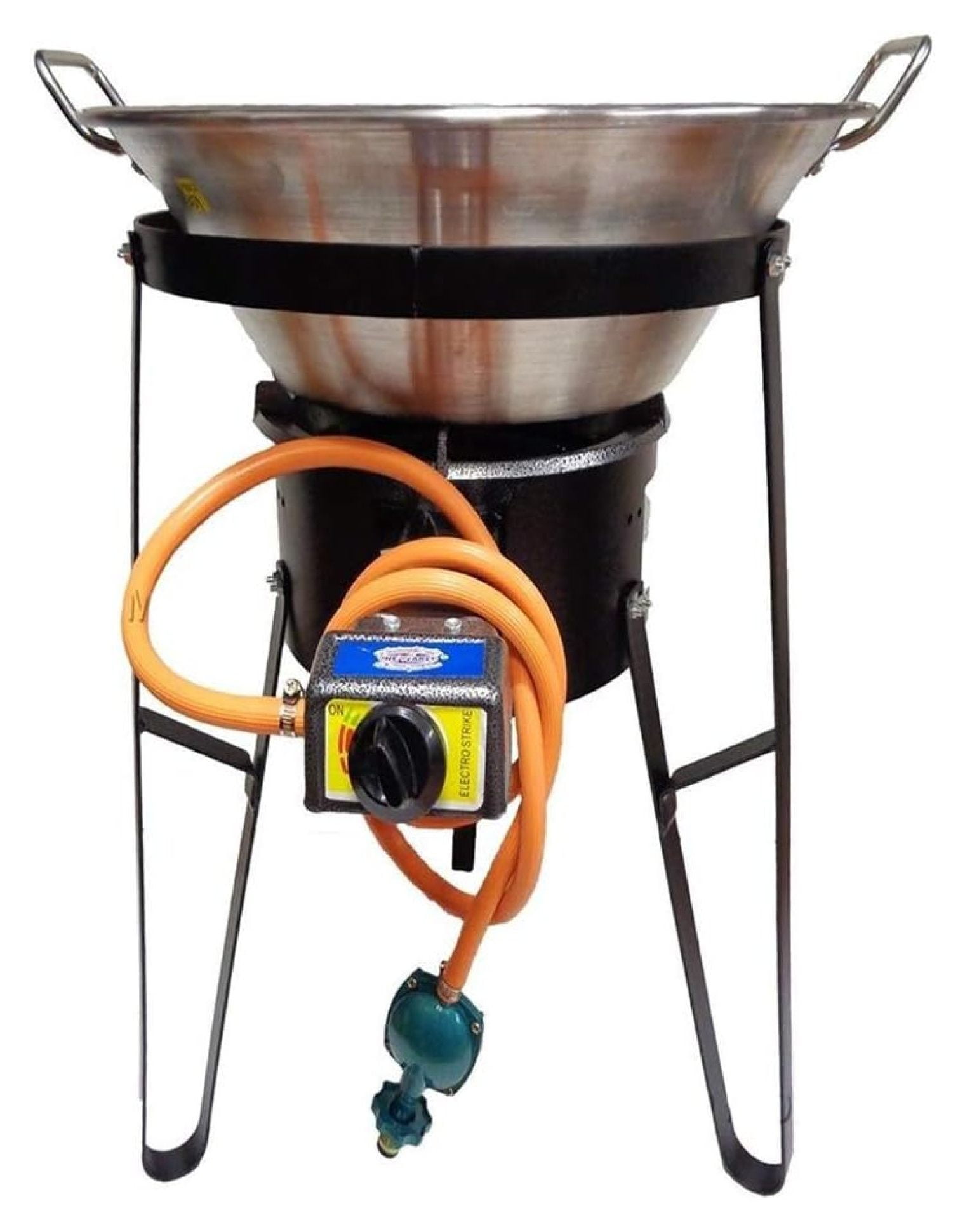 Cazo Stainless Steel Large 22" Widespread Heavy Duty w/Burner & Stand ...