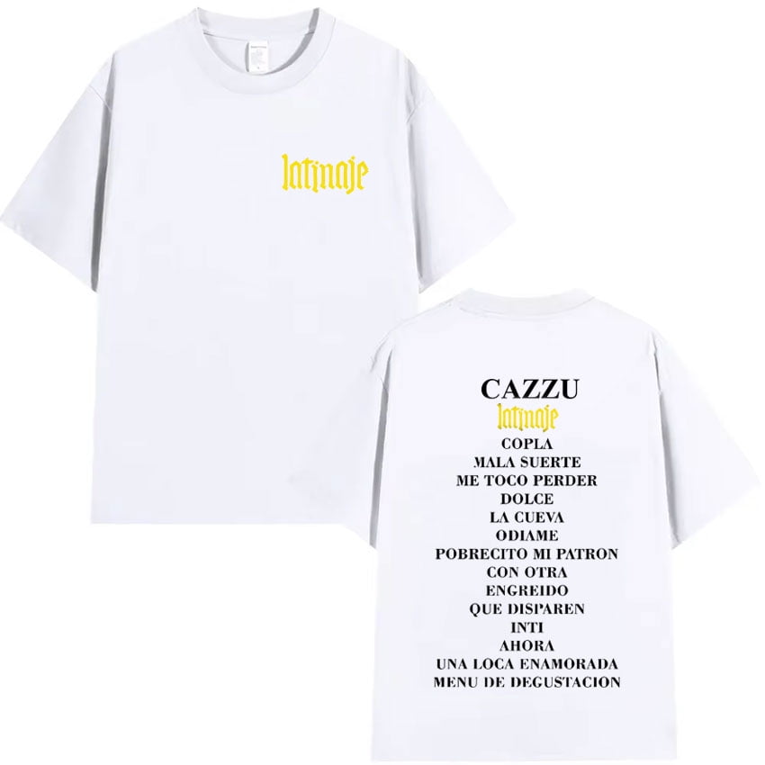 Cazzu Dark Symbol Graphic T-Shirt 2025 - Unisex Cotton Blend Short ...