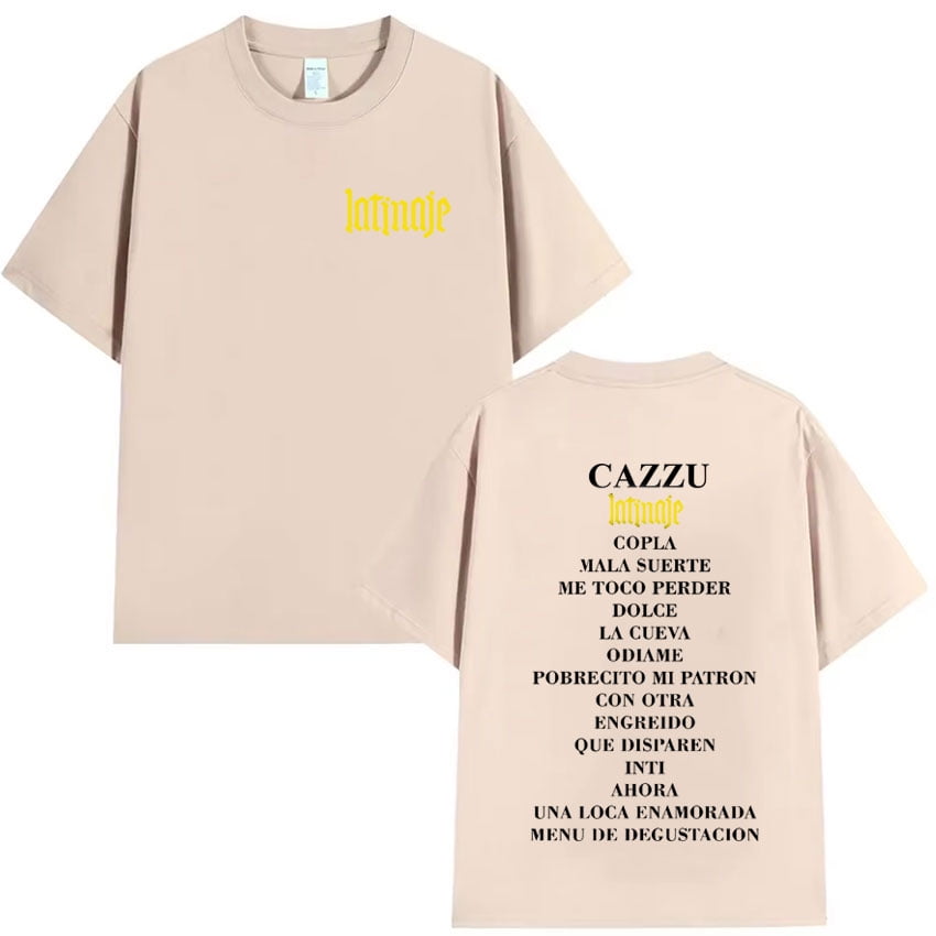 Cazzu Dark Symbol Graphic T-Shirt 2025 - Unisex Cotton Blend Short ...