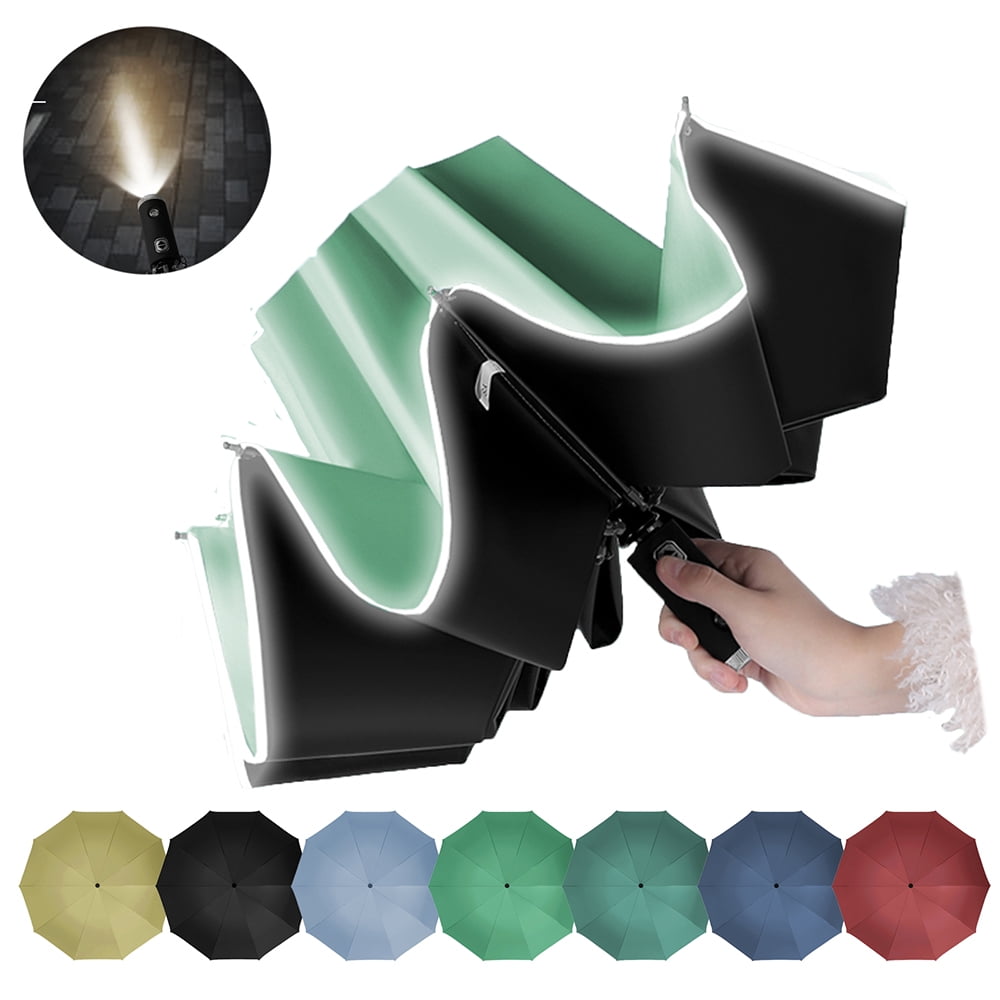 Cbcbtwo Compact Umbrella, 41" Umbrella 10 Ribs Windproof Waterproof ...