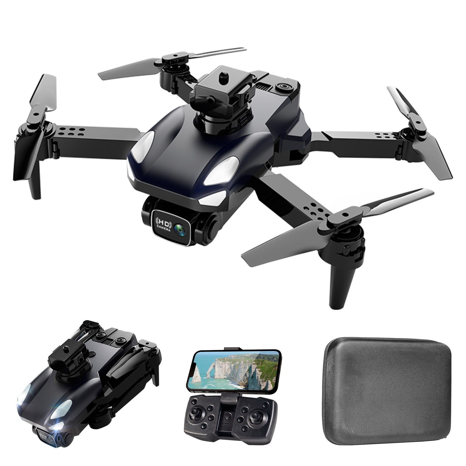Cbcbtwo Drone, Foldable Drone with Camera HD 1080P Camera FPV Drone for ...