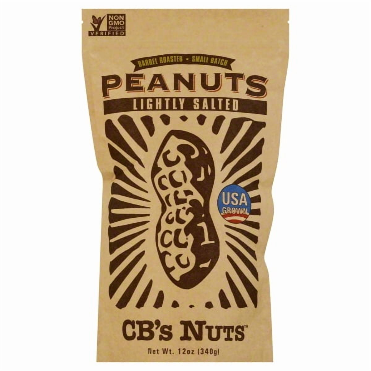 (Price/case)Cb's Nuts Peanuts - Low Sodium - Jumbo - In Shell - Case of ...