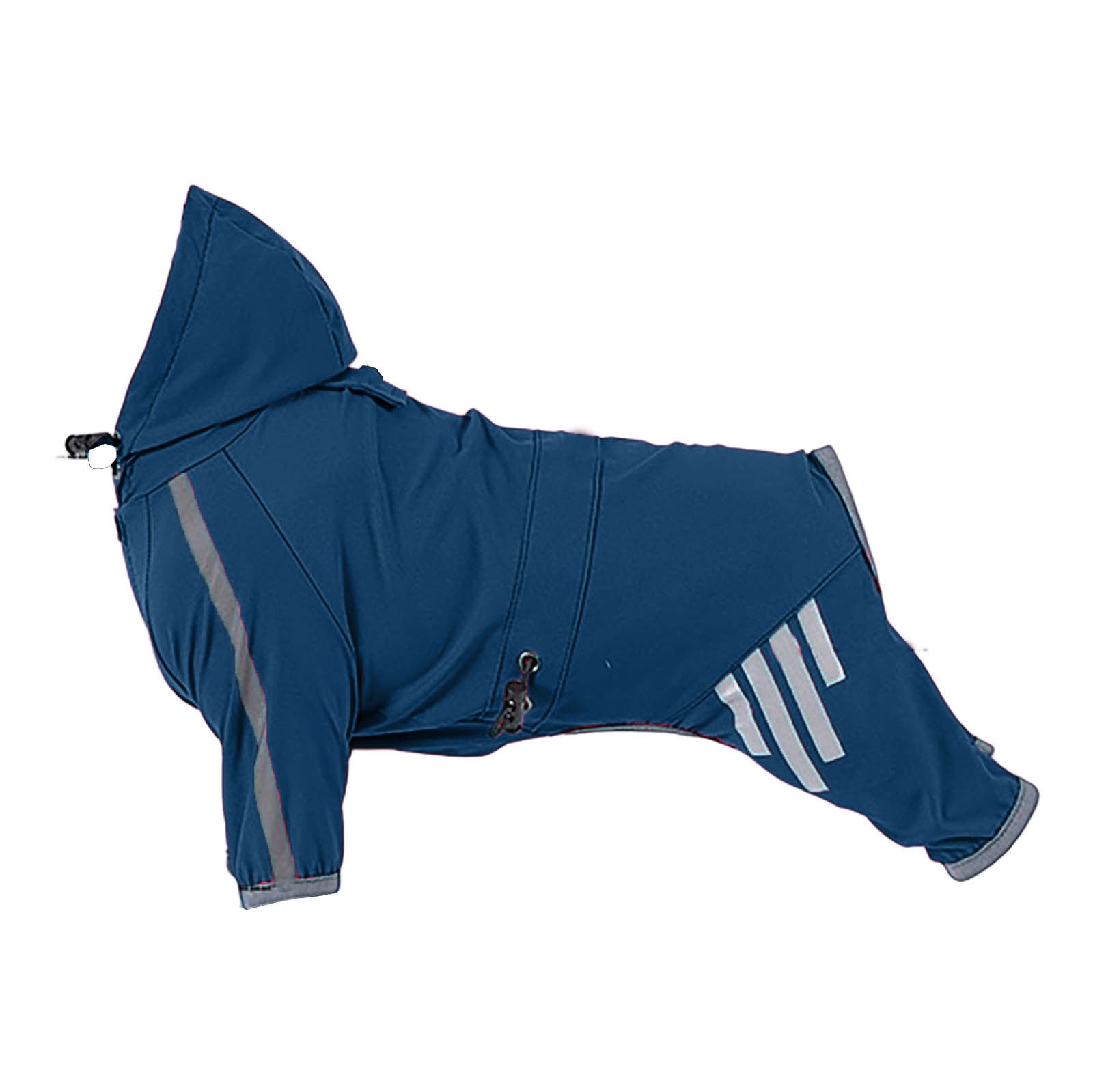 Cbzote All Weather Dog Raincoat Outdoor Walking Pet Wear with Leash ...