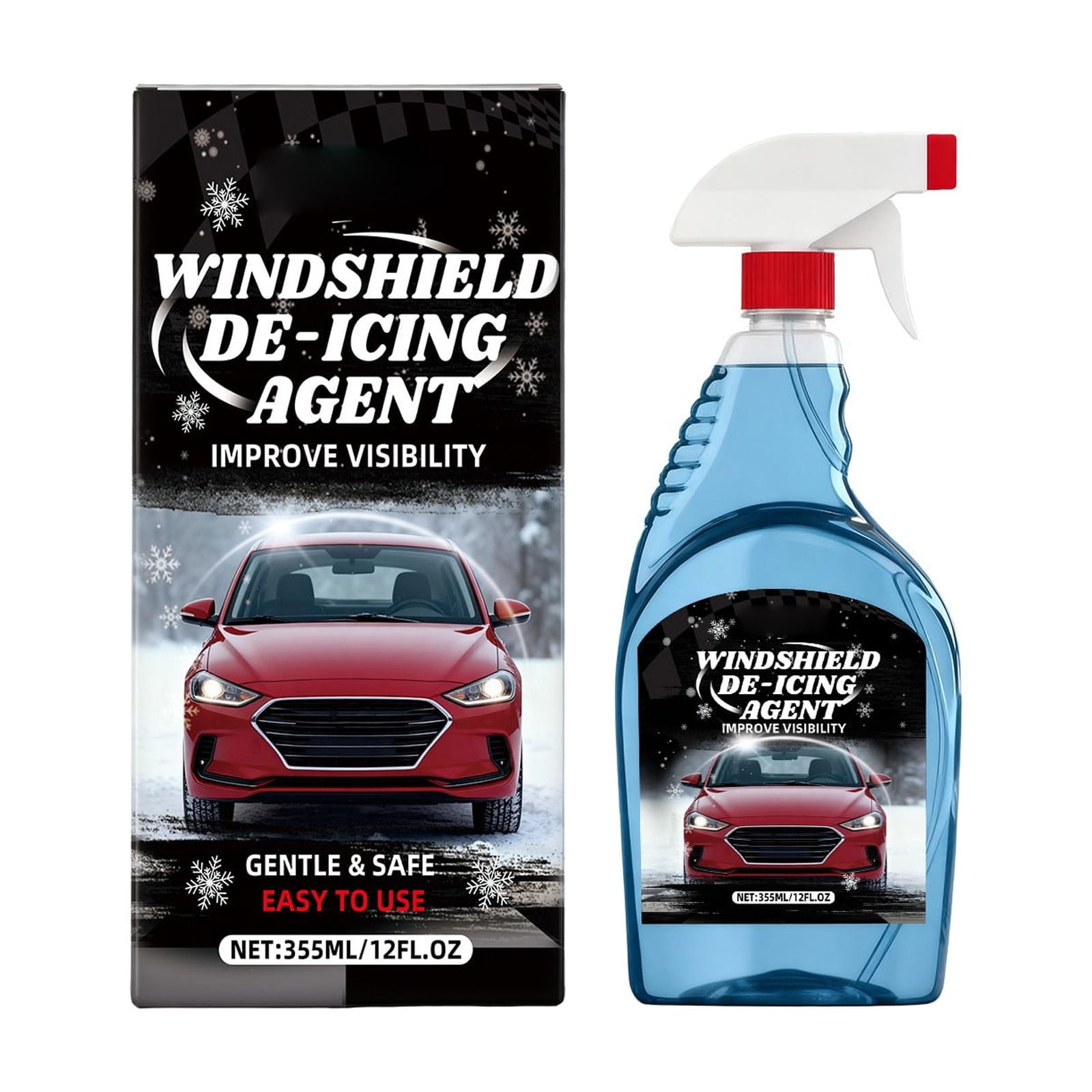 Cbzote Automotive Glass De Icing and Antifreeze Agent for Instant Ice ...