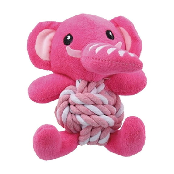 Cbzote Durable Knitted Dog Chew Toy with Squeaker for Interactive Puppy ...