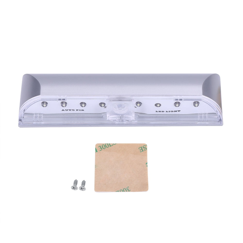 Cccanaooolceie Battery Powered LED PIR Motion Sensor Security Stair ...