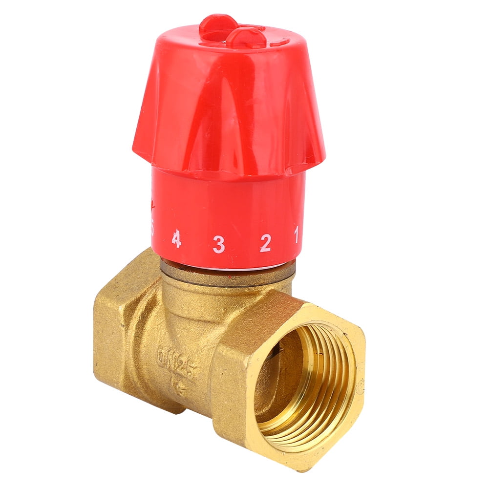 Cccanaooolceie Brass Flow Control Valve Manual Flow Regulating Stop ...