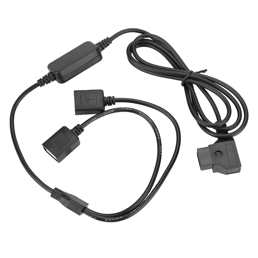 Cccanaooolceie D Tap B port to 5V Dual USB Power Cable for Camera Anton ...