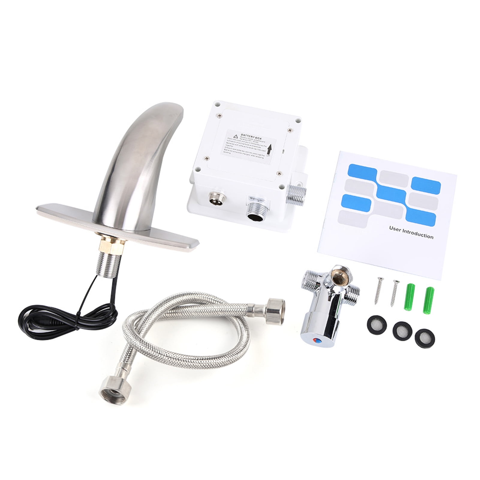 Cccanaooolceie Electronic Automatic Sensor Touchless Sink Hands Free