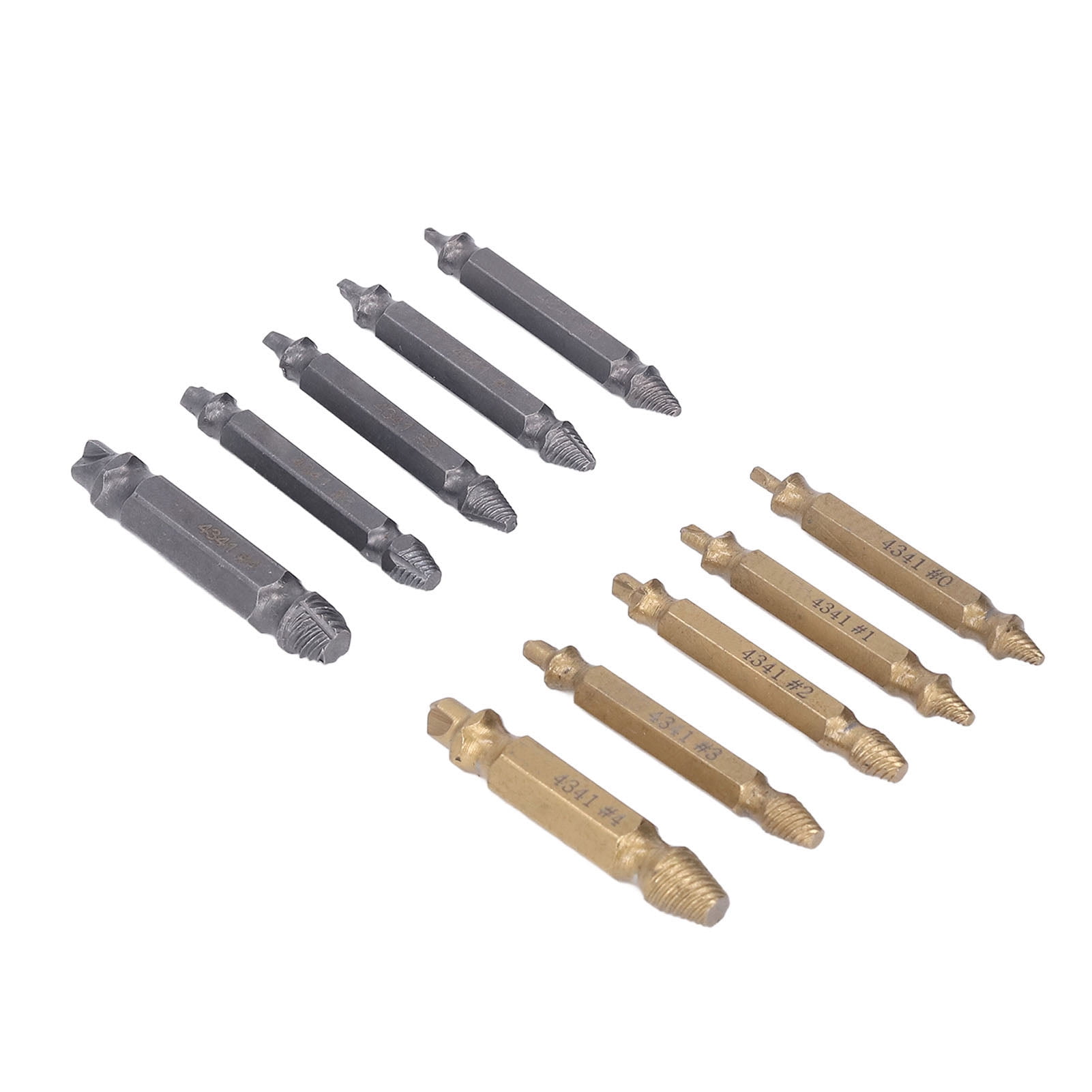 Cccanaooolceie High-Speed Steel, Gold/Silver, for Damaged Screws in ...