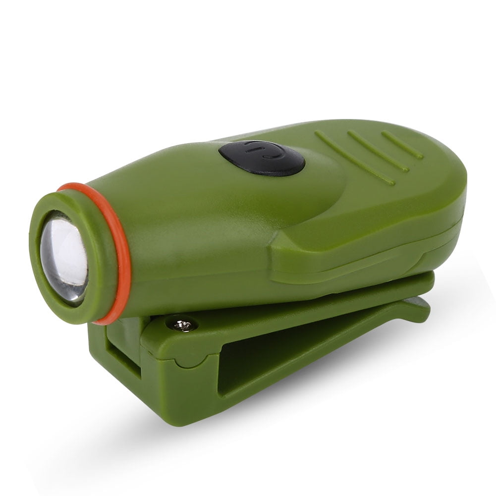 Cccanaooolceie Mini Outdoor Fishing Camping LED Light Cap Lamp Hat Clip ...