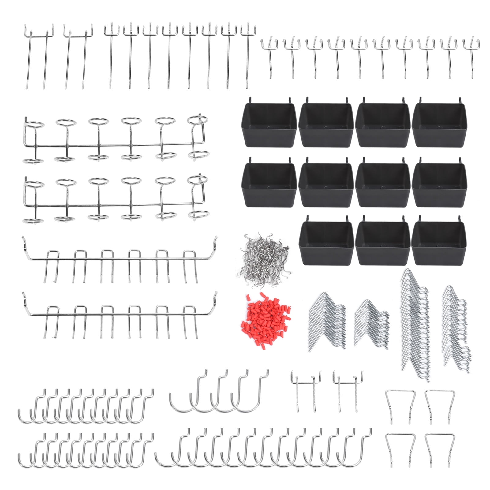 Cccanaooolceie Pegboard Hooks Stainless Steel Tool Hook Assortment Peg ...