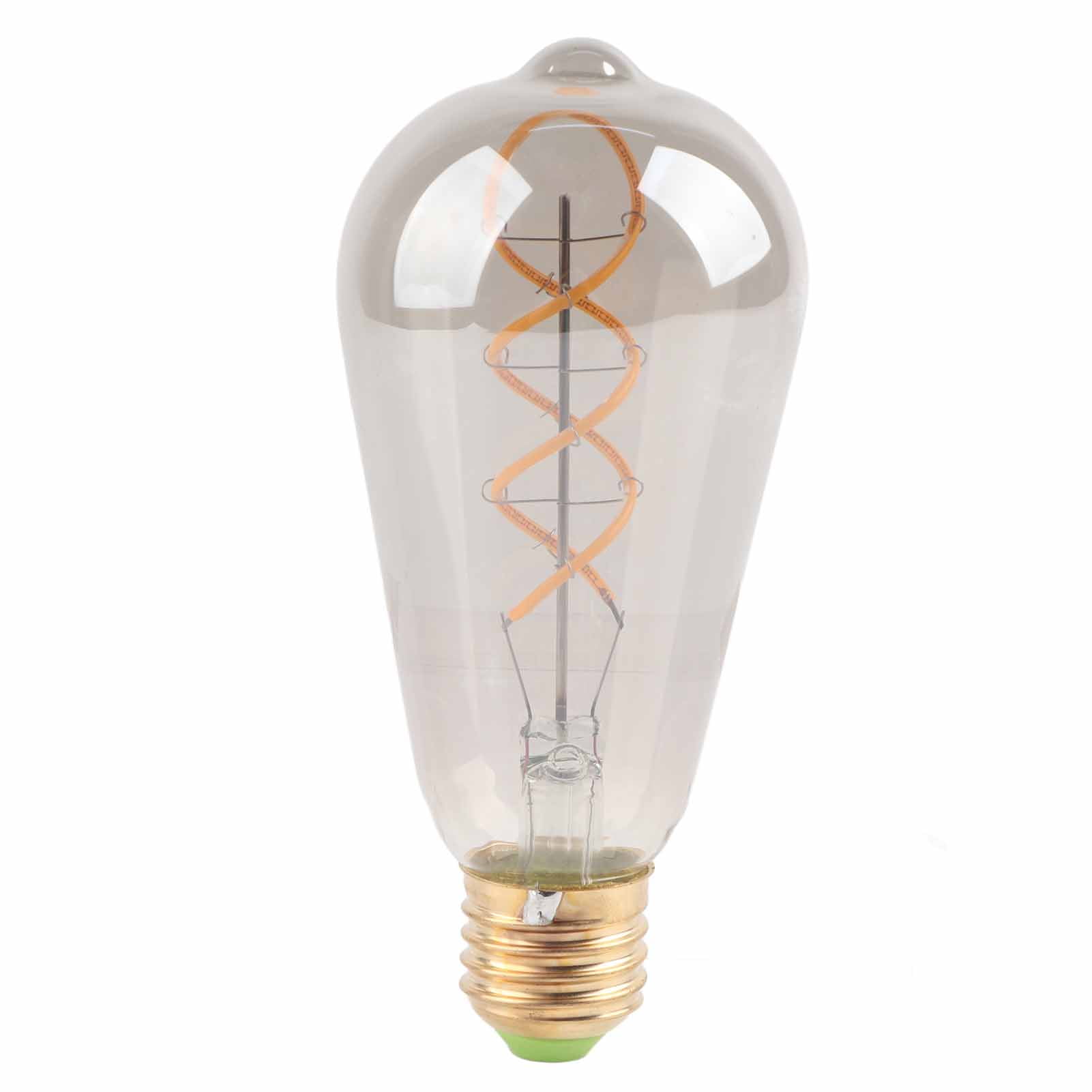 Cccanaooolceie ST64 Light Bulb Vintage Dimmable 360lm Warm Light LED ...