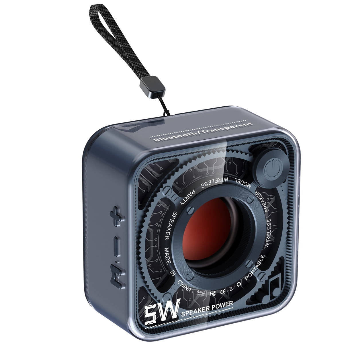 Cccanaooolceie Small Bluetooth Speaker with Loud Stereo Sound, Portable ...