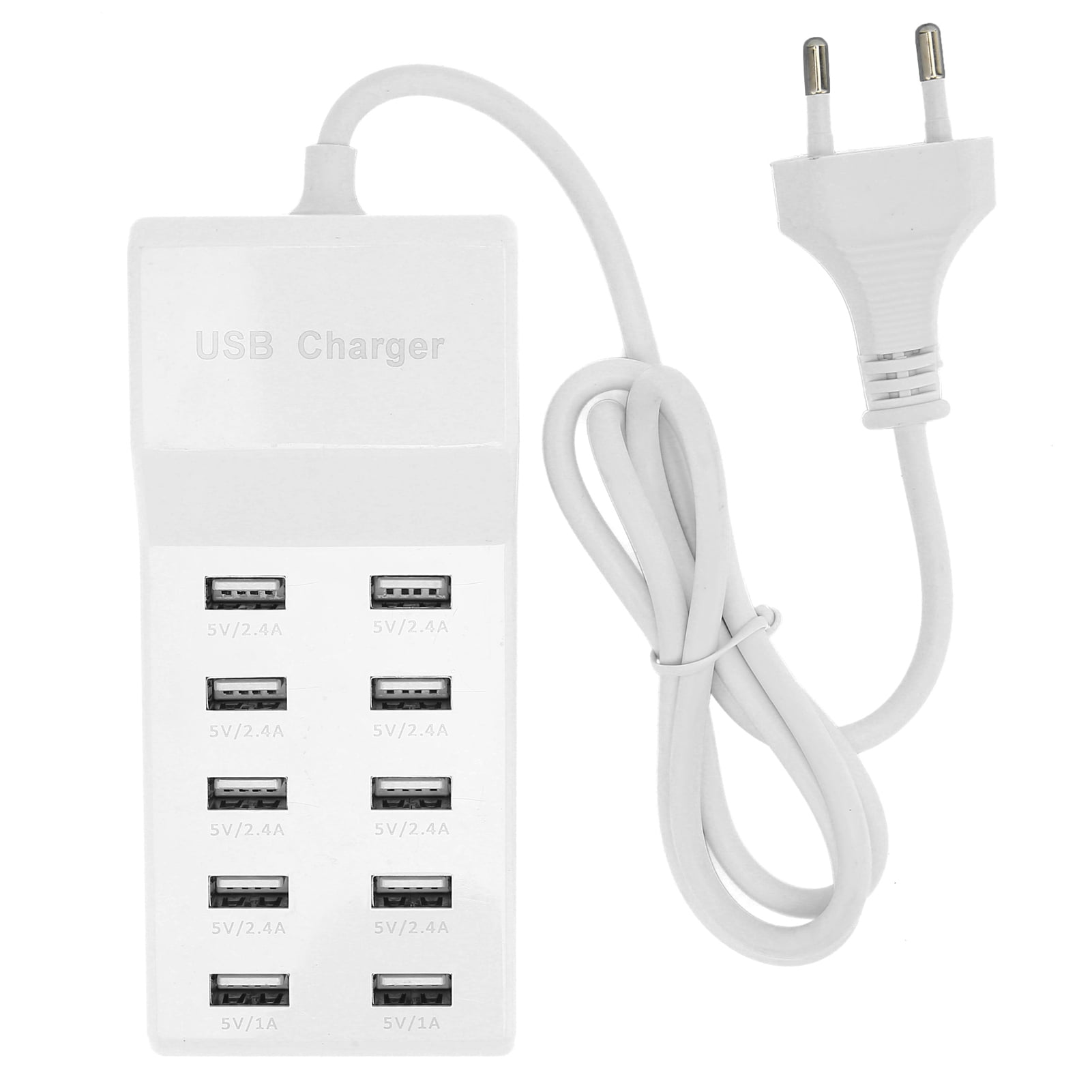 Cccanaooolceie USB Charging Station 10?Port Wall Power Smart Charger ...