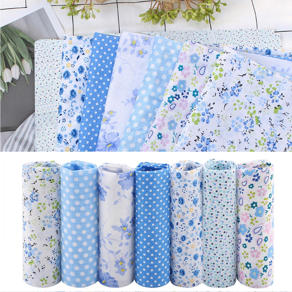 Ccdes 7PCS 25*25cm Cotton Fabric DIY Bedding Suite, Bedding Cotton ...