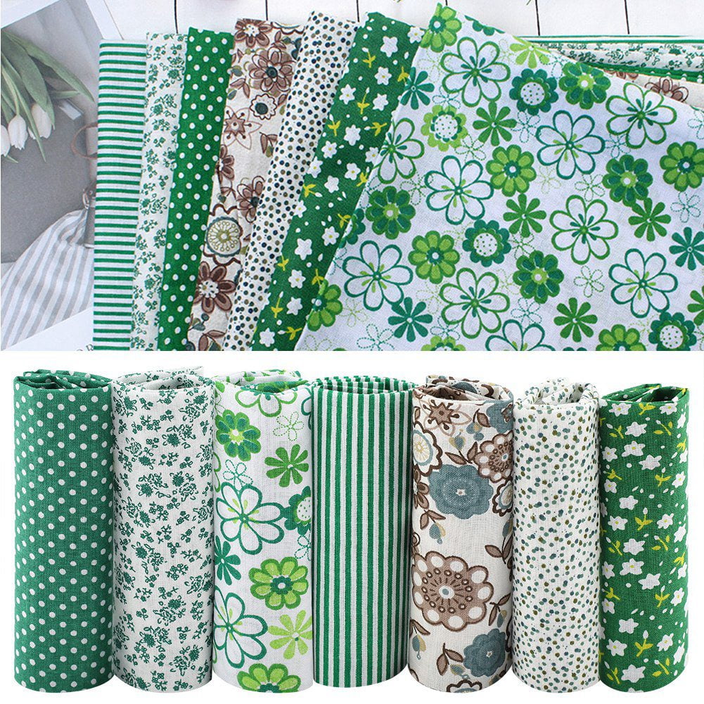 Ccdes 7PCS 25*25cm Cotton Fabric DIY Bedding Suite, Bedding Cotton ...