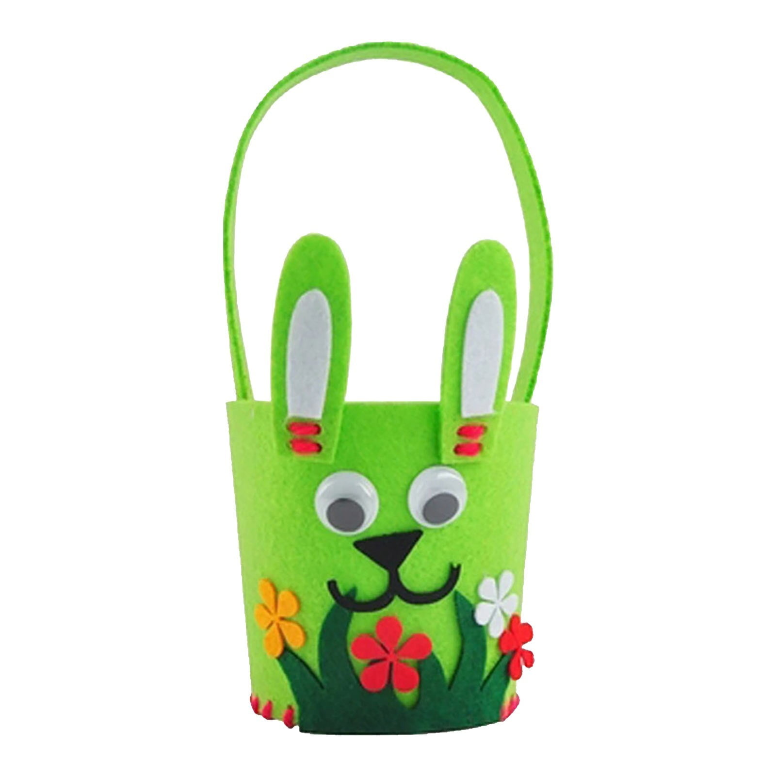 Ccgaton Store 2026 New Kids Diy Easter Egg Bunny Basket Craft Kit for ...