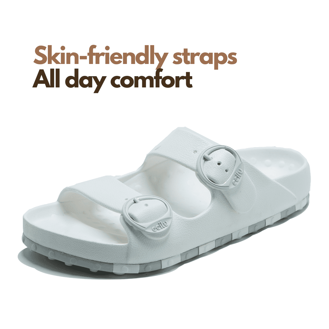 CCILU Horizon Women’s Casual Beach Slide Sandals with Adjustable Buckle ...