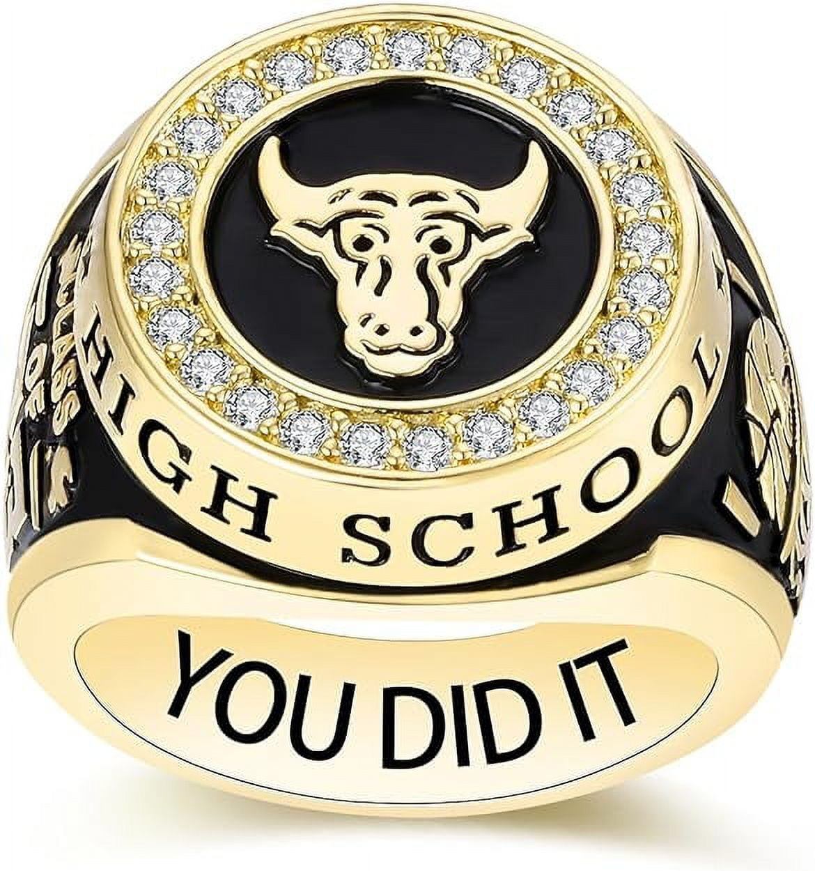 Ccjcinata Fully Personalized Customized Sterling Silver College Class ...