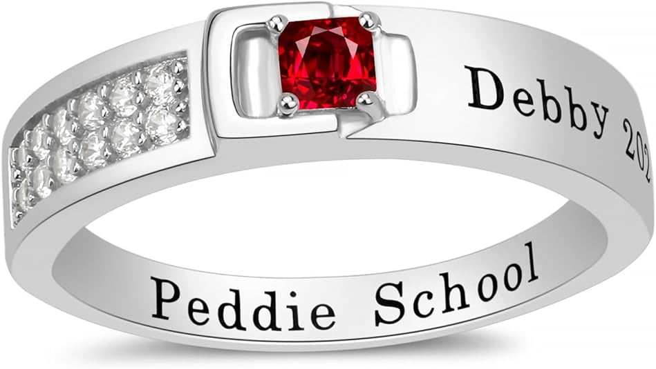 Ccjcinata Personalized Customizable class rings for men high school ...
