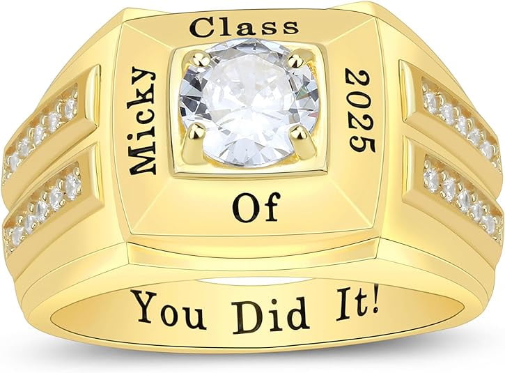 Ccjcinata Personalized Customizable university class rings for high ...