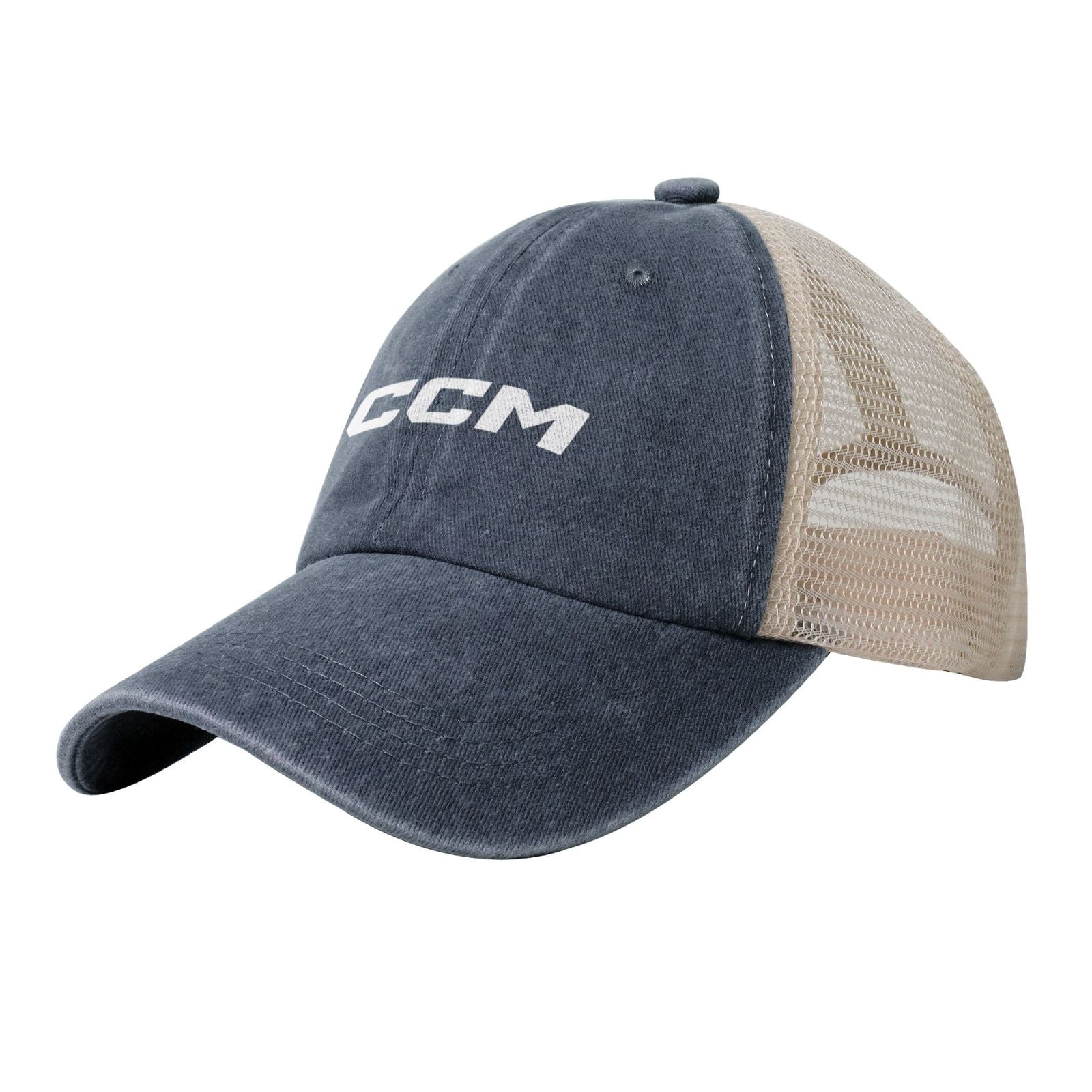 Ccm Logo Womens Mens Hat Adjustable Athletic Vintage Washed Distressed ...