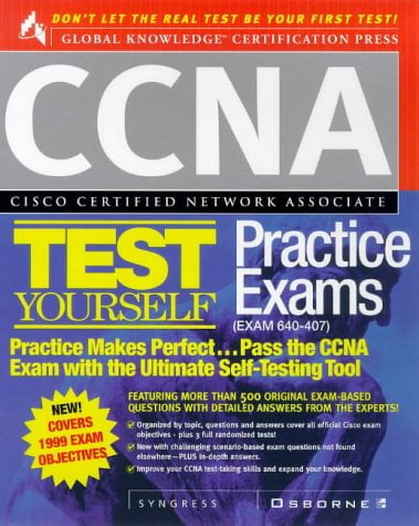Pre-Owned Ccna Test Yourself Practice Exams : Exam 640-407 ...