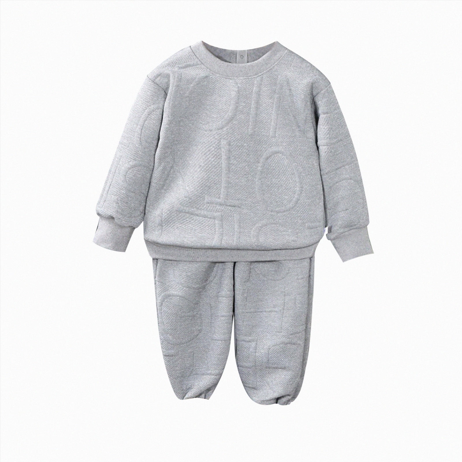Ccpelsie Baby Boy Clothes Colorblocked Long Sleeve Hoodie + Long Pants ...