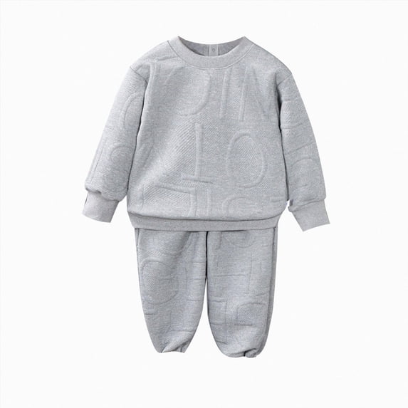Ccpelsie Baby Boy Clothes Colorblocked Long Sleeve Hoodie + Long Pants ...