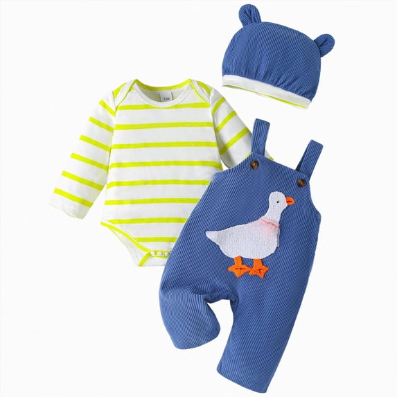 Ccpelsie Baby Girl Clothes Romper Casual Long Sleeve Bodysuit One Piece ...