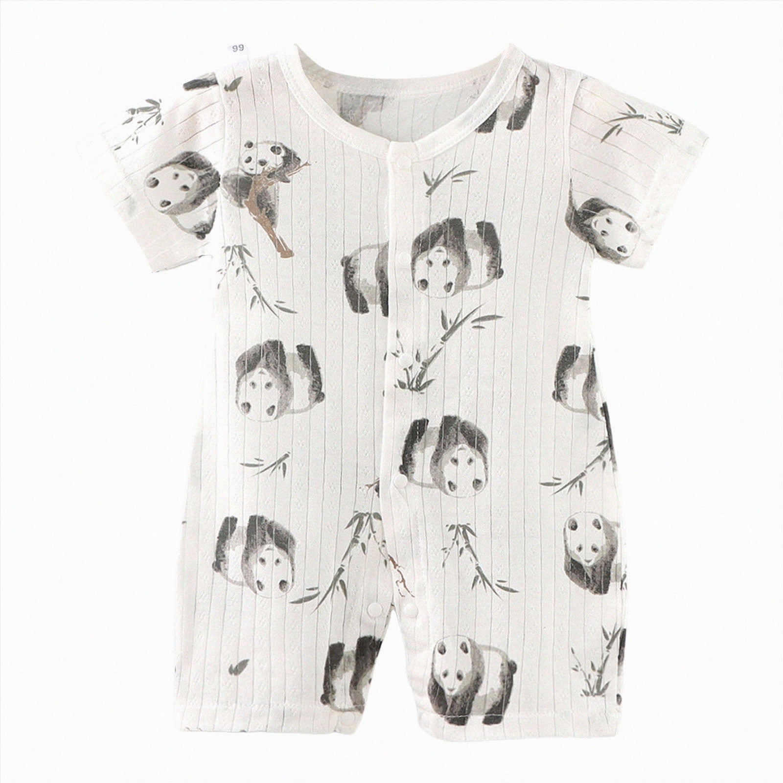 Ccpelsie Baby Romper Boys and Girls Short Sleeve One-Piece Jumpsuit ...