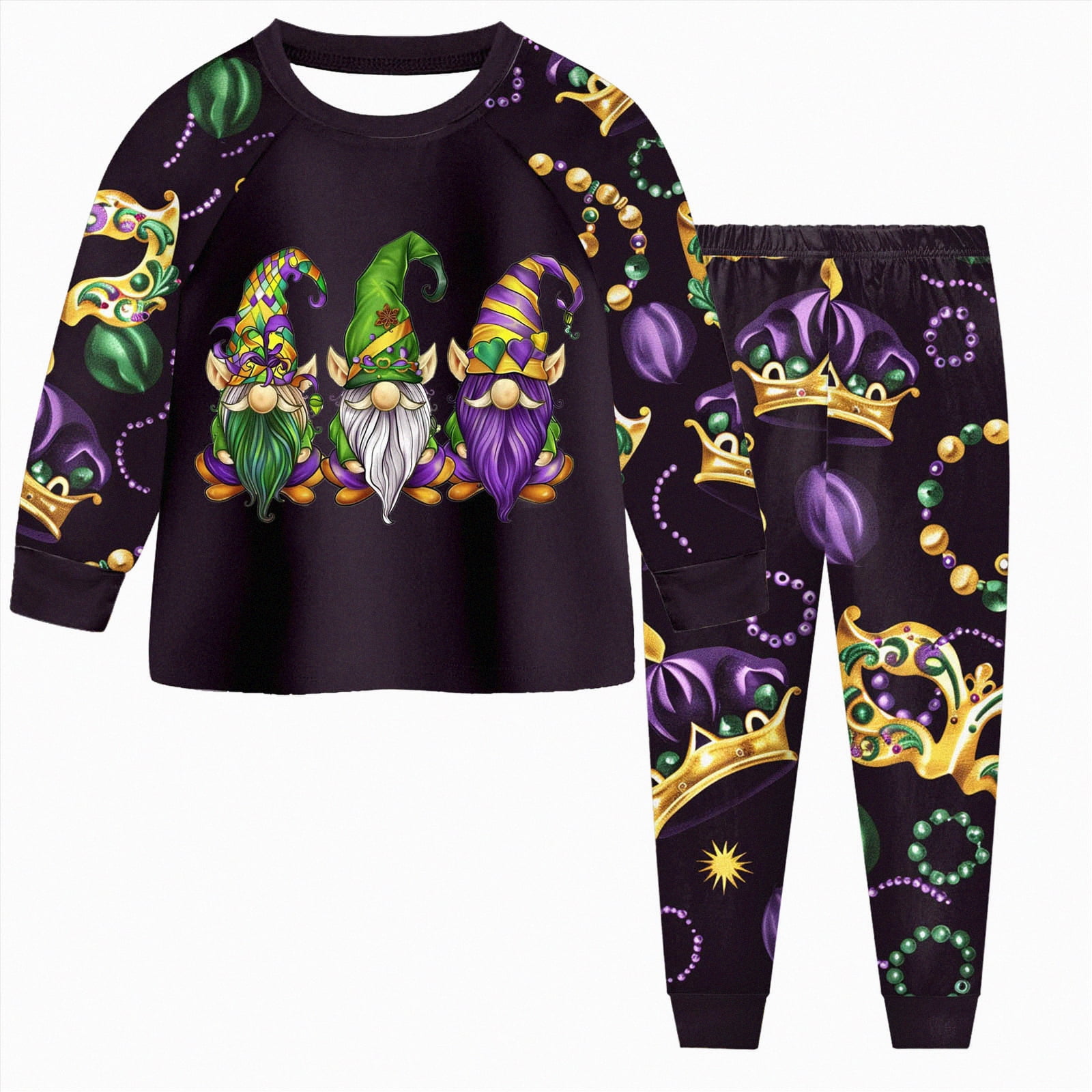 Ccpelsie Baby Unisex 2PCs Clothing Set Carnival Set Breathable Long ...