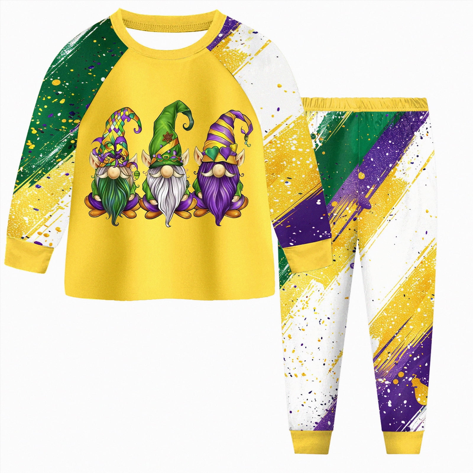 Ccpelsie Baby Unisex 2PCs Clothing Set Carnival Set Breathable Long ...