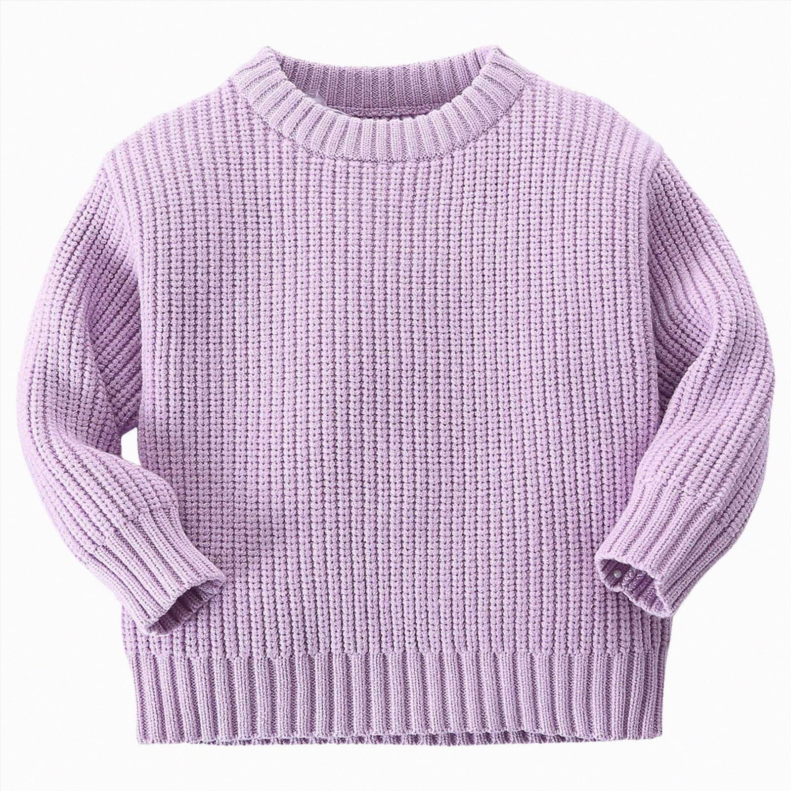 Ccpelsie Big/Little Kids Fashion Tops Girls Long Sleeve Sweater Cute ...