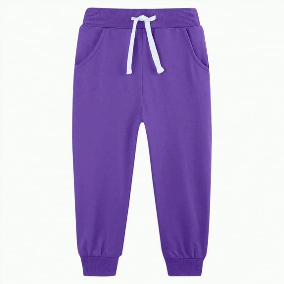 Ccpelsie Boys Baby Boys Solid Color Plush Sport Pants Pockets Infant ...