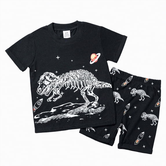 Ccpelsie Boys Clothes Athletic Outfits Set Shorts and Soft T-Shirt Crew ...