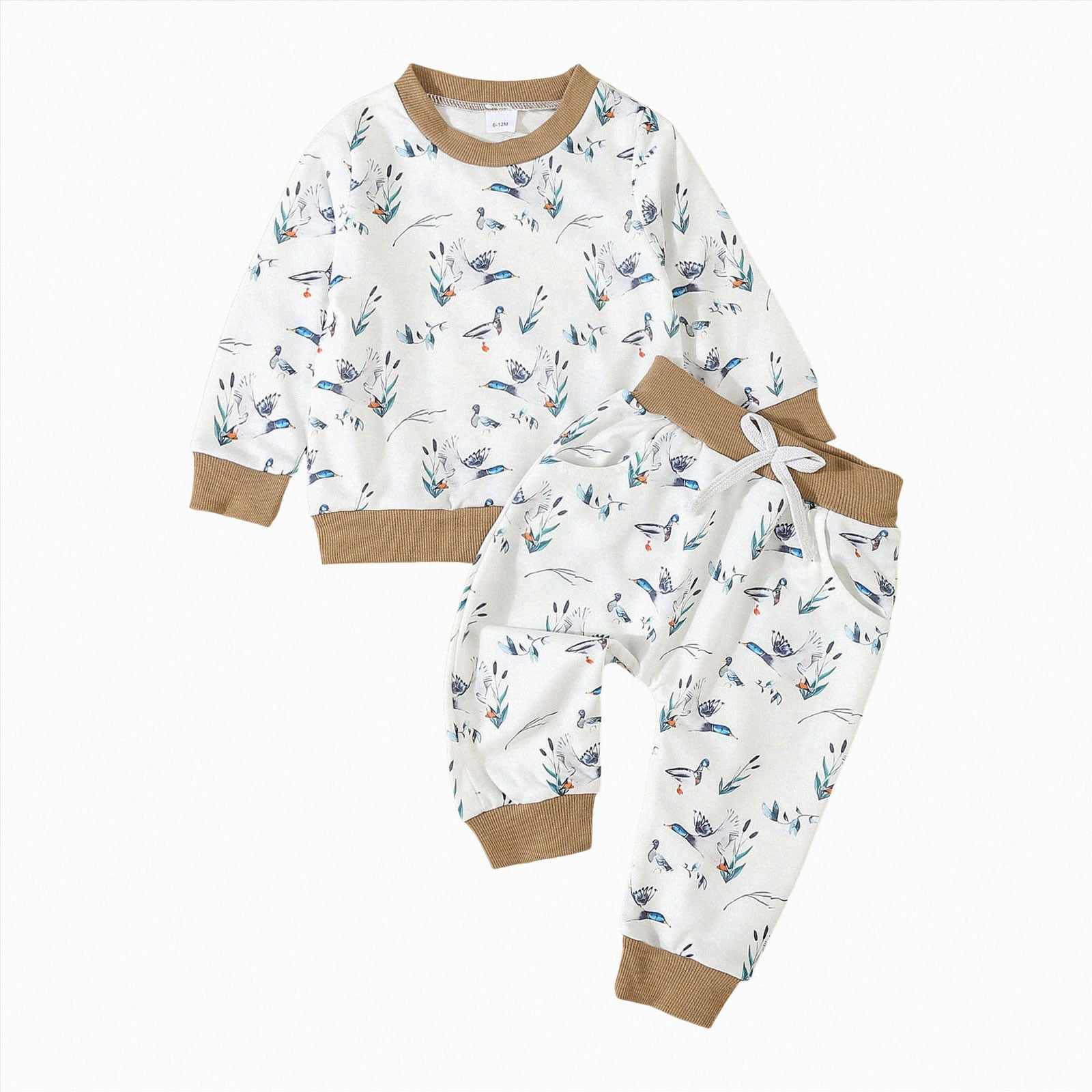 Ccpelsie Boys Clothes Plaid Hooded Shirt 2pcs Outfit Toddler Fall ...