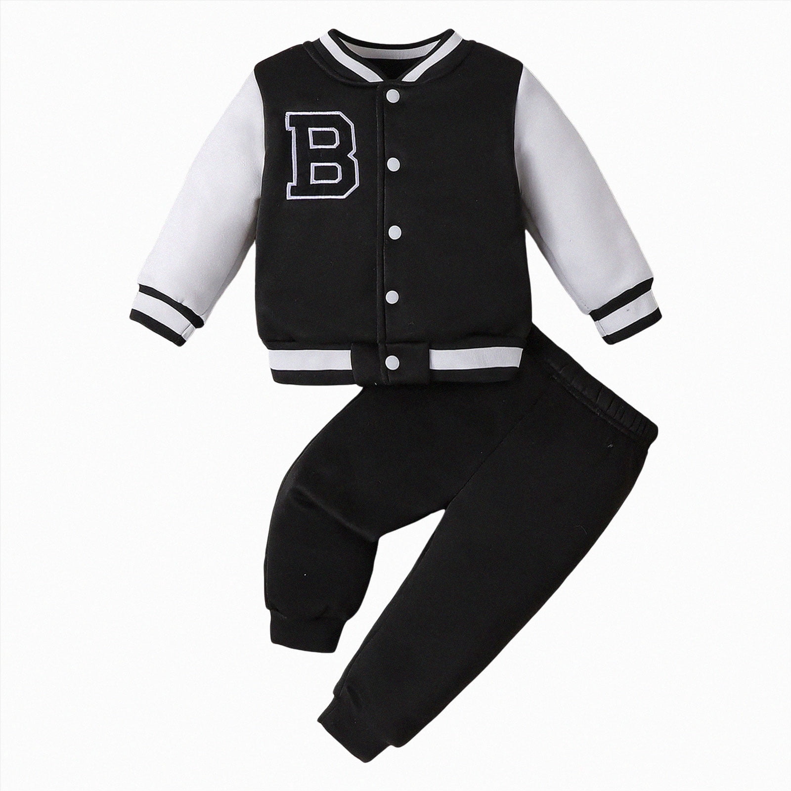 Ccpelsie Boys Clothes Sweatshirt and Pants Outfit 2Pcs Fall Winter ...