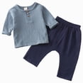 Ccpelsie Boys Girls Fall Winter Outfits Two Piece Tops & Pants With ...