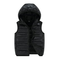 KYAIGUO Kids Toddler Puffer Down Vest for Girls Boys Winter Sleeveless Thicken Outwears Fall ...