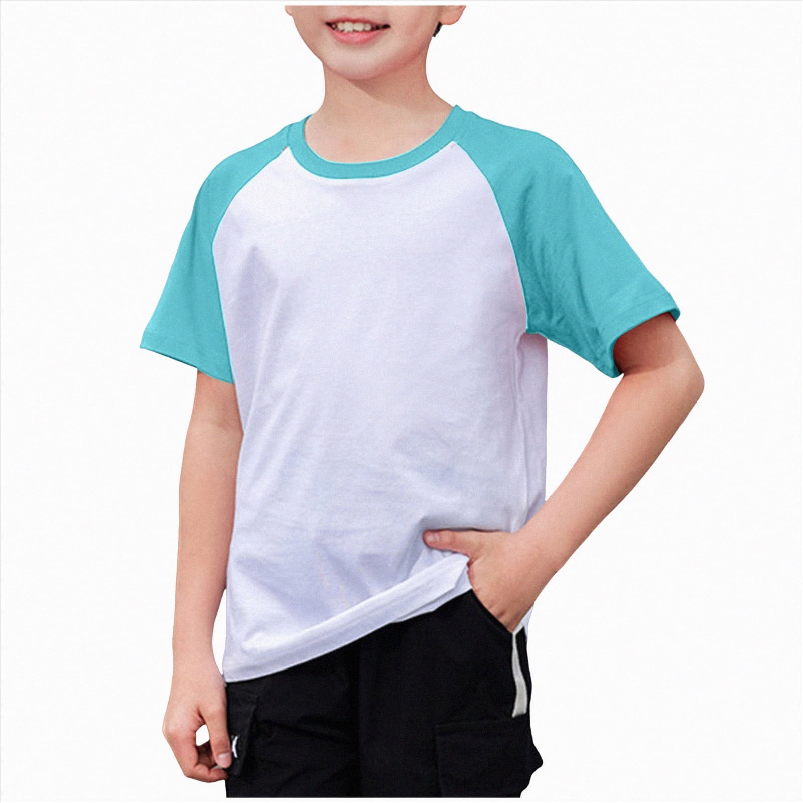 Ccpelsie Boys Short Sleeve T-Shirt Cute Cartoon Graphic Print Boy Tees ...