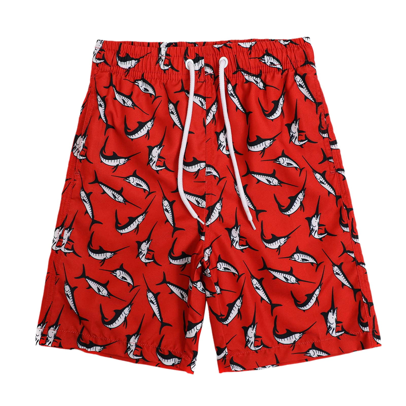 Ccpelsie Boys Swim Trunks with Boxer Brief Liner Boys Swimwear Quick ...