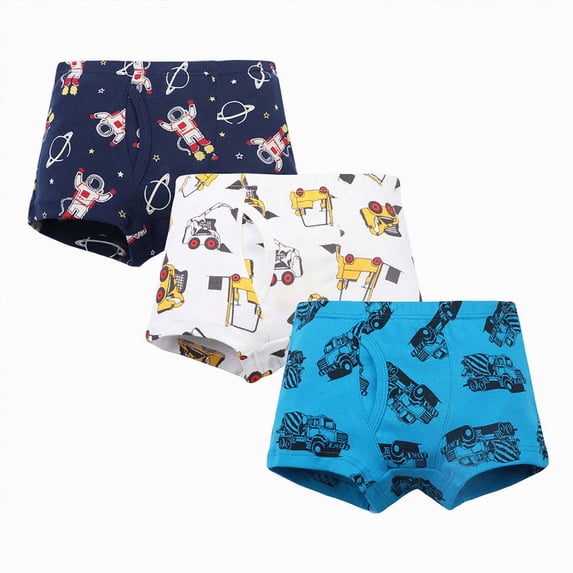 Ccpelsie Boys Underwear Boxer Briefs Underwear-Soft Cartoon Colorful ...