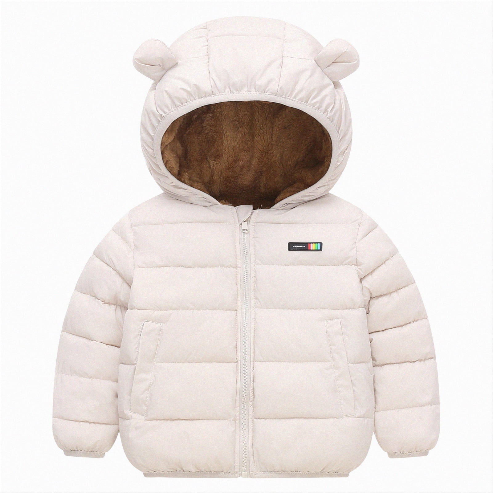 Ccpelsie Boys Winter Coat Kids' Thick Puffer Jackets with Removable ...