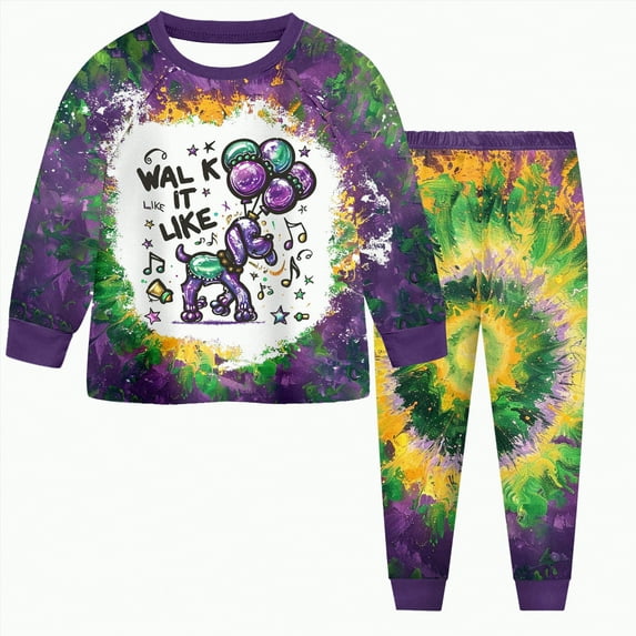 Ccpelsie Children's Classic Carnival suit 2 Piece Long Sleeve & Long ...