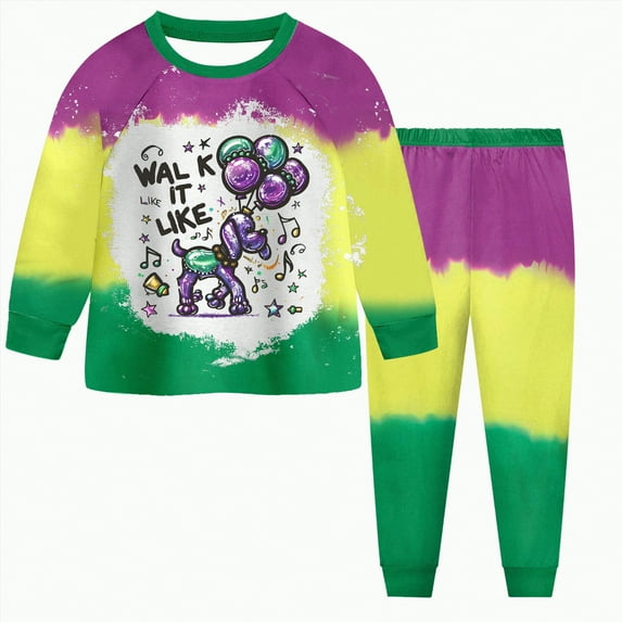 Ccpelsie Children's Classic Carnival suit 2 Piece Long Sleeve & Long ...