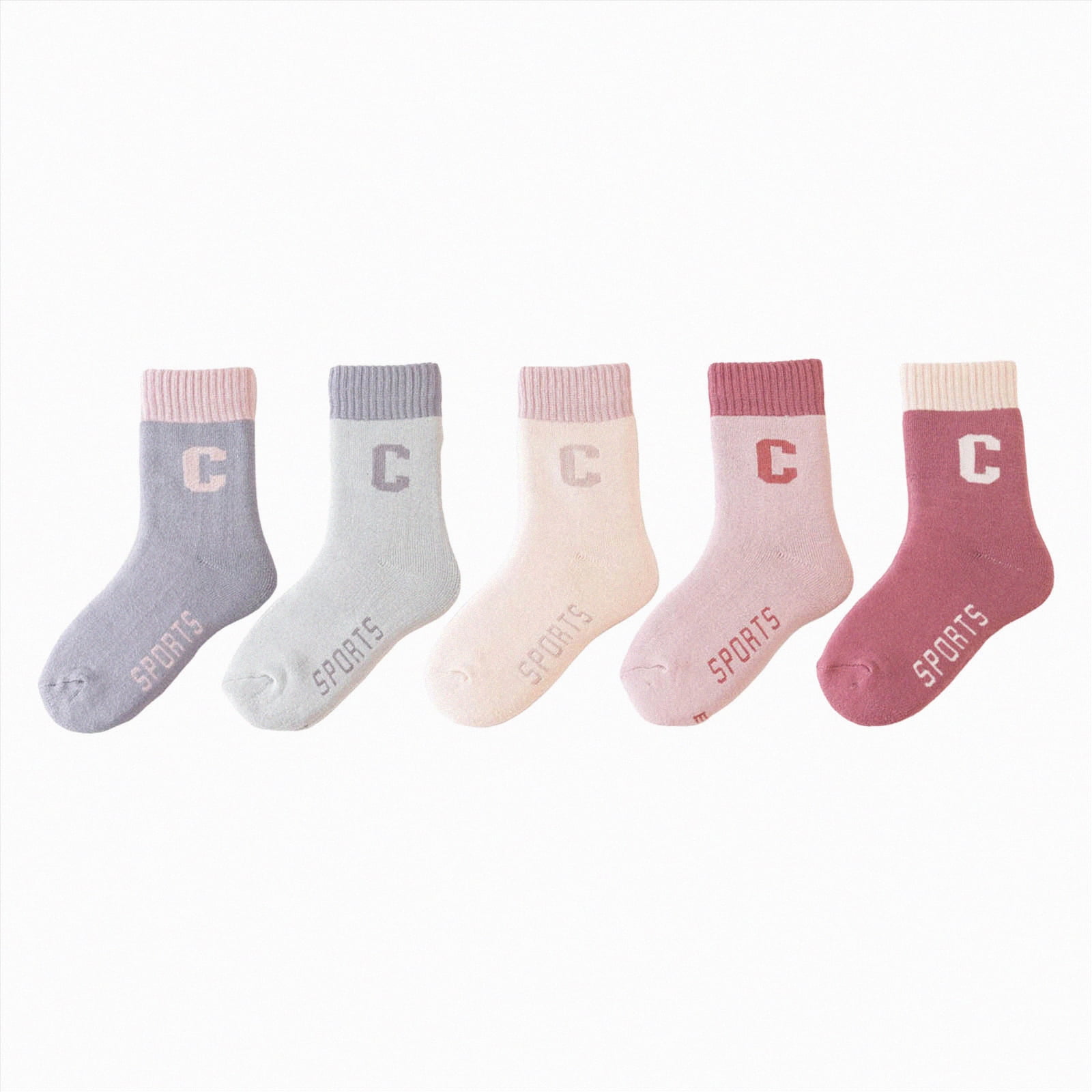 Ccpelsie ChildrensSocks with Funny Prints Super Soft Breathable Socks ...