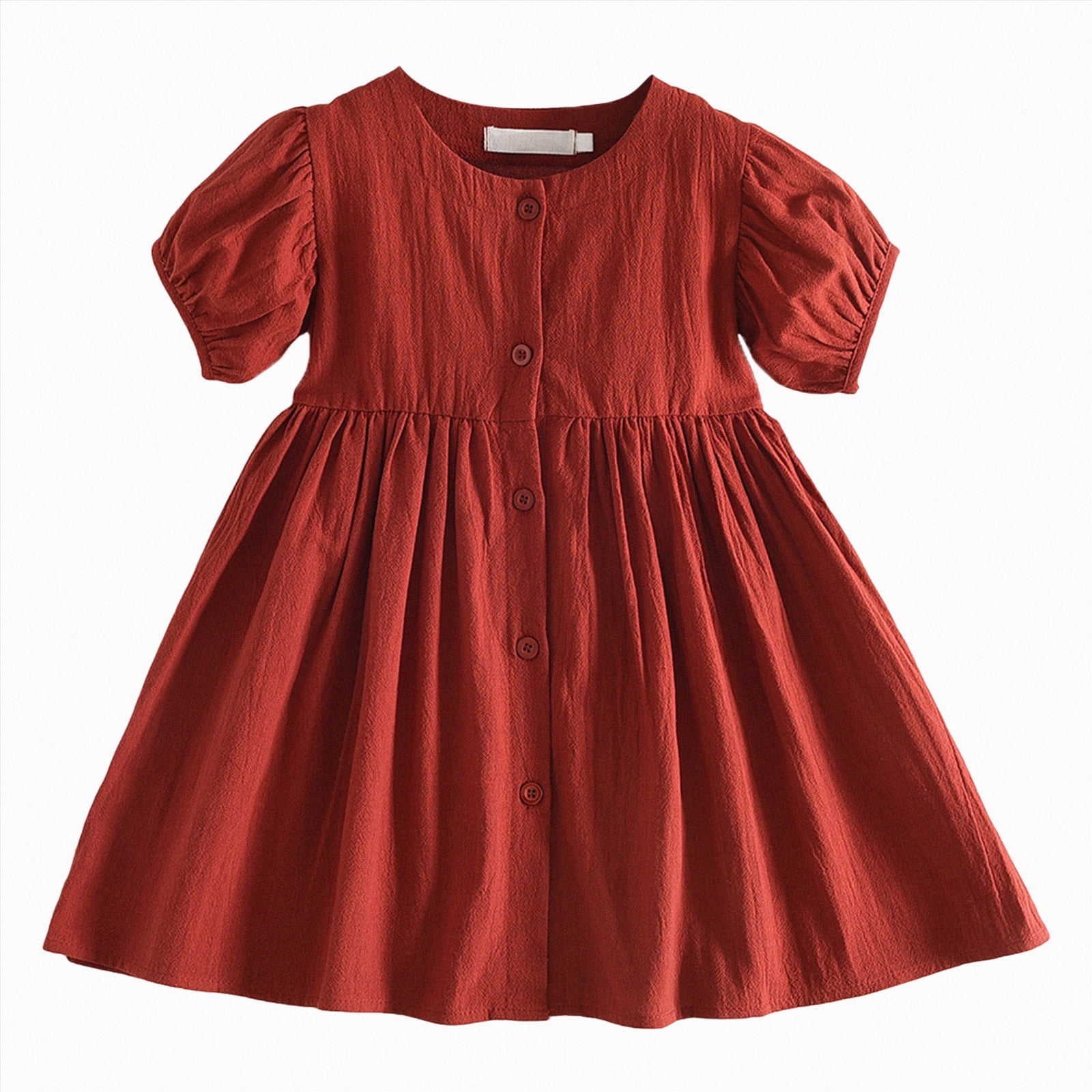 Ccpelsie Flower Girl Dress Sleeveless Bowknot Birthday Party Wedding ...